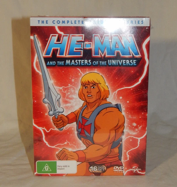 HE-MAN AND THE Masters Of The Universe Complete Series - DVD Region 1,2 ...