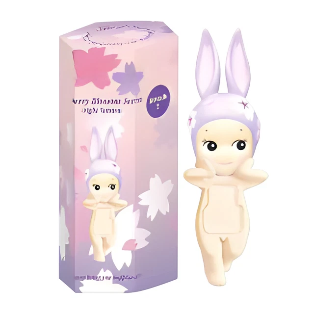 SONNY ANGEL HIPPERS Sakura Holds His Chin Angel Series Blind Box Sealed ...