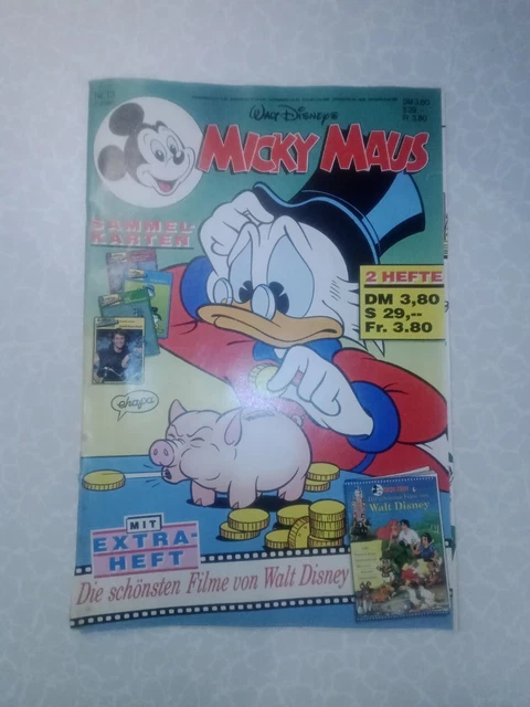 MICKY MAUS HEFT Nr. 13 /21.03.1991 EUR 1,00 - PicClick DE