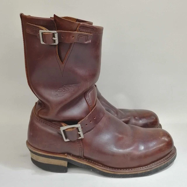 REDWING BOOTS 8258 100th Anniversary Model Engineer Boots Leather Brown ...