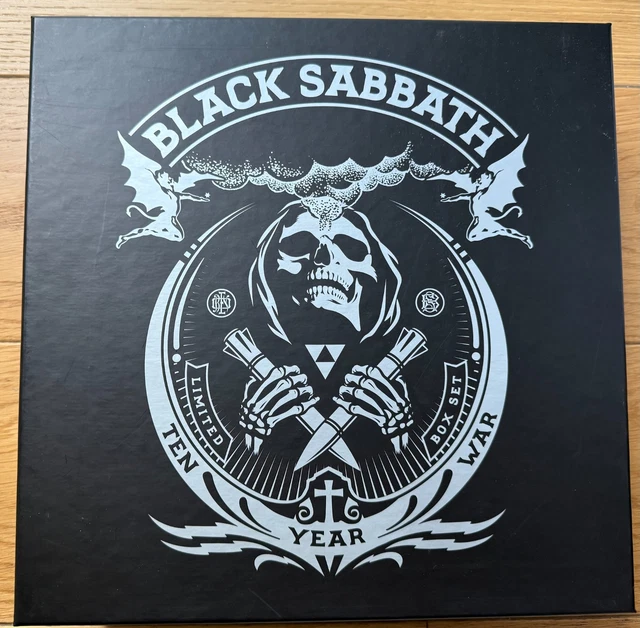BLACK SABBATH OZZY Ten Year War 8LP Box Set #1127 + Shepard Fairey ...