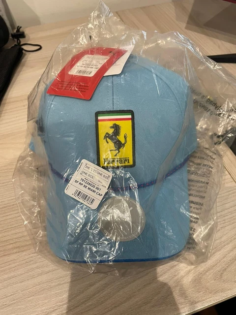 2024 F1 MIAMI FERRARI Limited Edition Blue Hat Miami Formula 1 EUR 270 ...