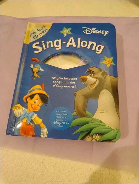 DISNEY SING ALONG book with CD £6.96 - PicClick UK
