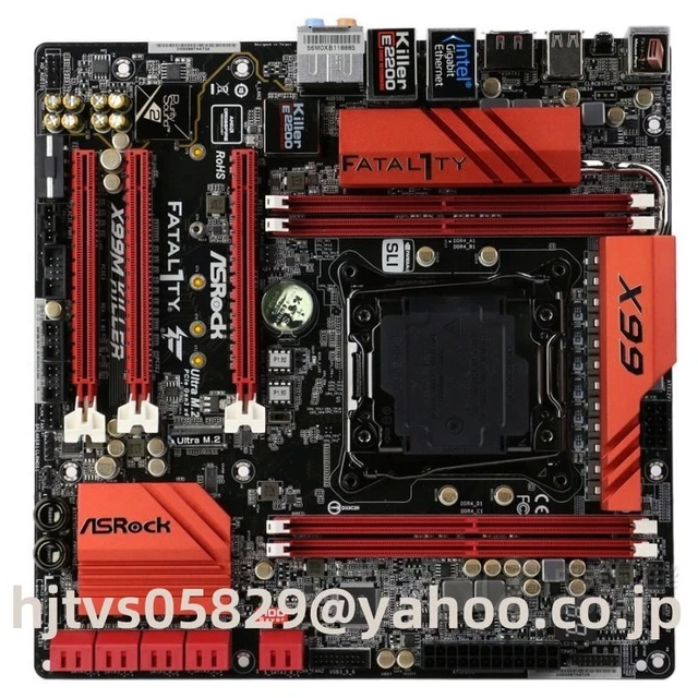 ASROCK X99M KILLER Motherboard Intel X99 Lga 2011-V3 4 Ddr4 Dimm Atx ...