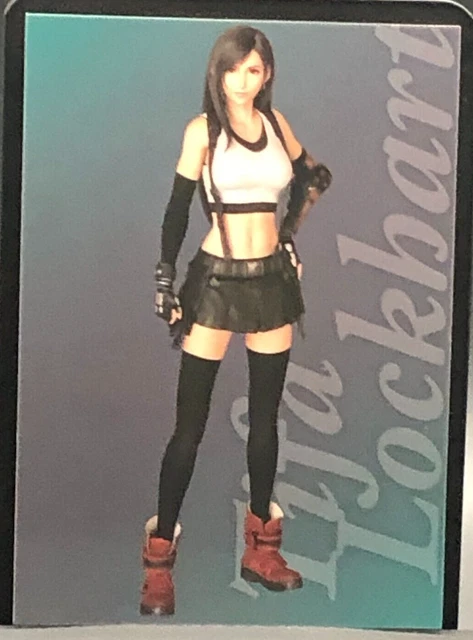 TIFA LOCKHART FINAL Fantasy VII Card TCG Japanese AQUARE ENIX #1-021 ...
