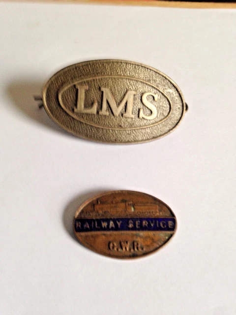 LMS CAP BADGE And Gwr Railway Service Badge £11.12 - PicClick UK