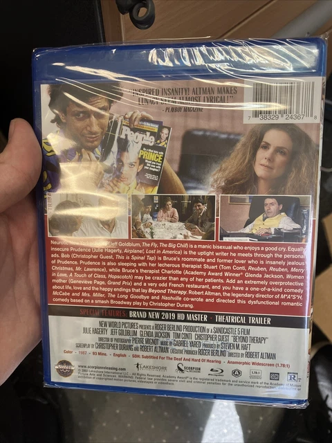 ROBERT ALTMAN'S BEYOND Therapy (Blu-ray, 1987) Jeff Goldblum, Christopher Guest $30.00 - PicClick AU
