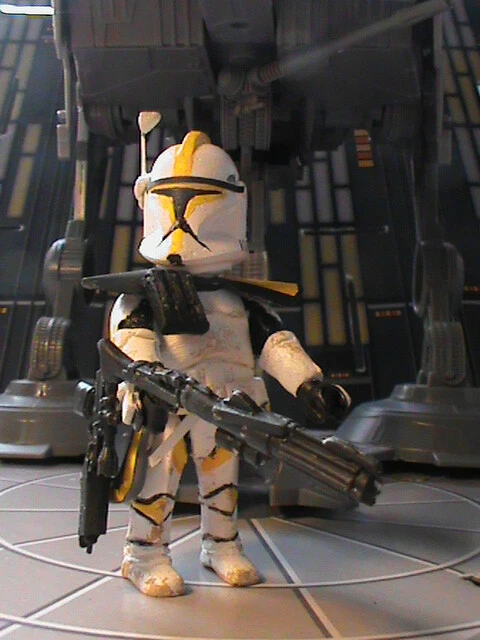 PLAYMOBIL CUSTOM COMMANDANT Clone Star Wars Ii Ref-0137 Bis EUR 59,50 ...