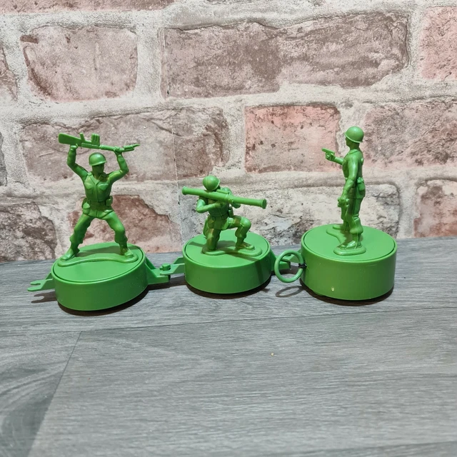 DISNEY MATTEL TOY STORY Collectable 3 Spin & March Soldiers Action ...