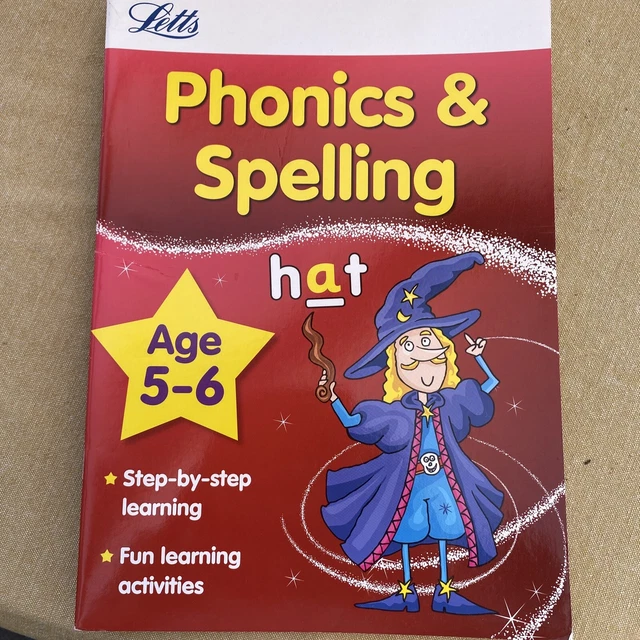 LET’S PHONICS & Spelling Age 5-6 Step By Step learning With Fun ...