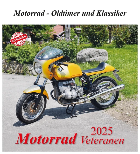 MOTORRAD VETERANEN 2025 Motorrad - Oldtimer und Klassiker Kalender 13 S ...