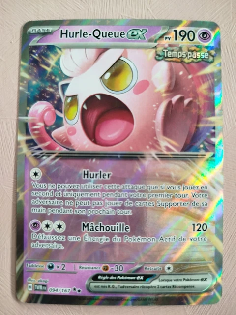 CARTE POKÉMON : Hurle-Queue EX 094/167 - TWM Mascarade Crépusculaire ...