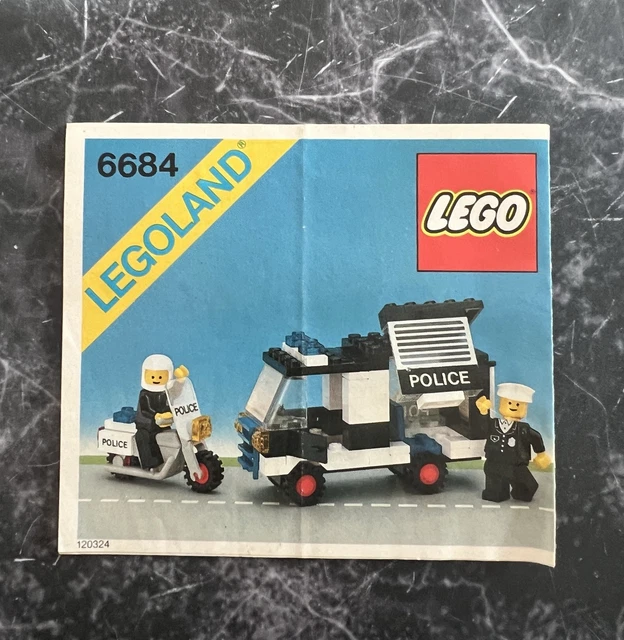 6684 LEGO POLIZEI Vintage Anleitung Aufbau Anleitung EUR 5,00 - PicClick DE