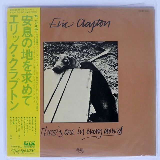 ERIC CLAPTON THERE'S One In Every Crowd Rso Mw2116 Japon Obi Vinyle Lp EUR 5,53 - PicClick FR