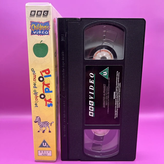 PLAYDAYS - ANIMATED Alphabet VHS £12.00 - PicClick UK