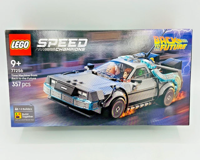LEGO SPEED CHAMPIONS Time Machine from Back to the Future (77256) New ...