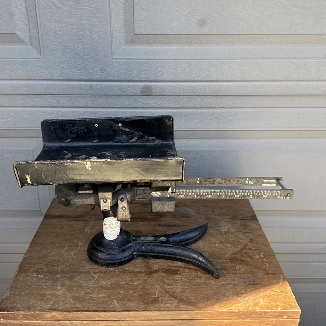 VINTAGE CANADA POST Scale Weigh Scale Post Office $150.00 - PicClick CA