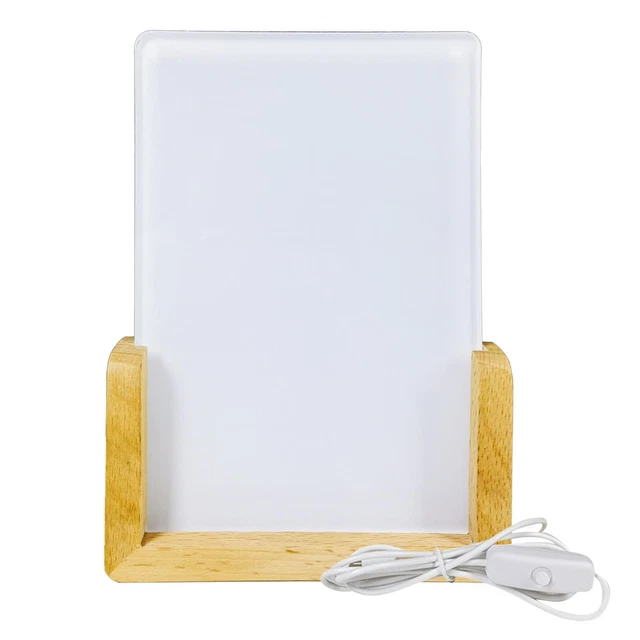 SUBLIMATION BLANKS HEAT Transfer Acrylic Photo Frame LED Acrylic Light ...