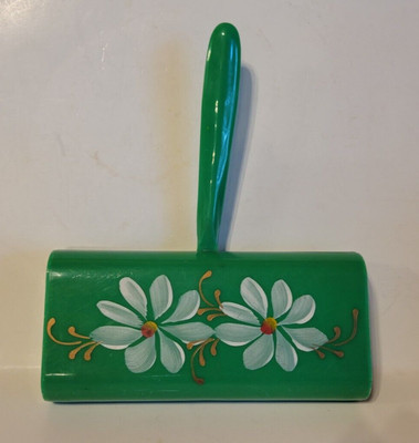 VINTAGE PLASTIC BRUSH Table Tidy Crumb Sweeper Catcher, Silent Butler ...