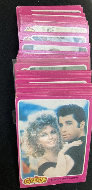 VINTAGE GREASE TRADING CARD COMPLETE SET # 1 - 66. VGC. $55.00 - PicClick
