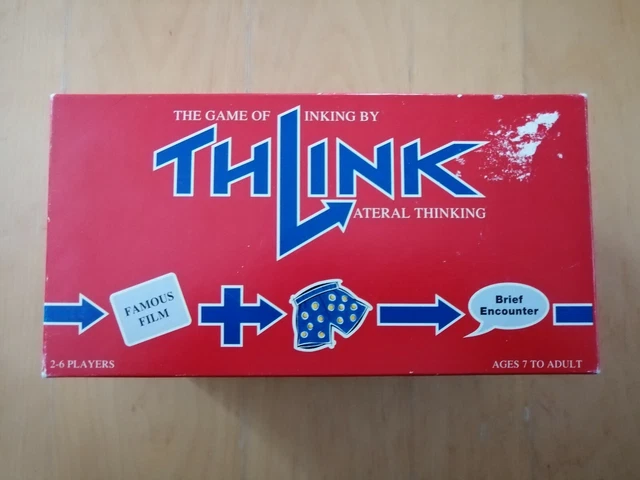 VINTAGE &THLINK& LATERAL Thinking card game 1995 **Free Postage ** £5. ...