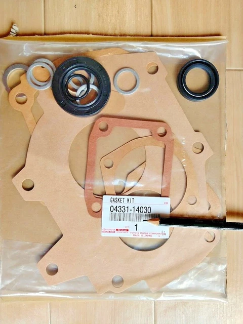 TOYOTA GENUINE COROLLA AE86 Manual Transmission Overhaul Gasket kit ...