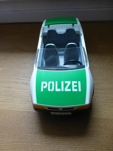 PLAYMOBIL POLIZEIAUTO CABRIO, grün von 1997 EUR 17,00 - PicClick DE