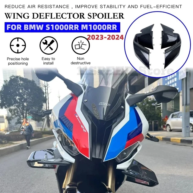 FRONT SPOILER FIXED Wind Winglets For BMW S1000RR M1000RR 2023-2024 EUR ...