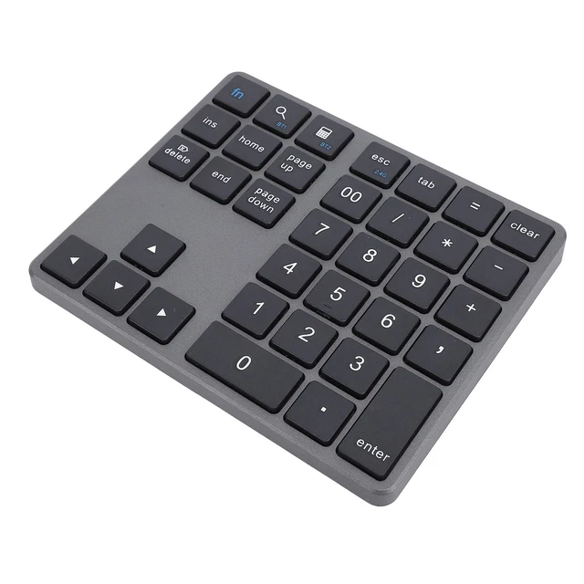 WIRELESS NUMERIC KEYPAD 35 keys Automatic sleep function BT numeric ...