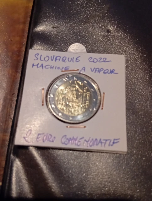 PIÈCE DE MONNAIE De 2 Euros Commémorative Année 2022 Slovaquie UNC Machine EUR 3,70 - PicClick FR