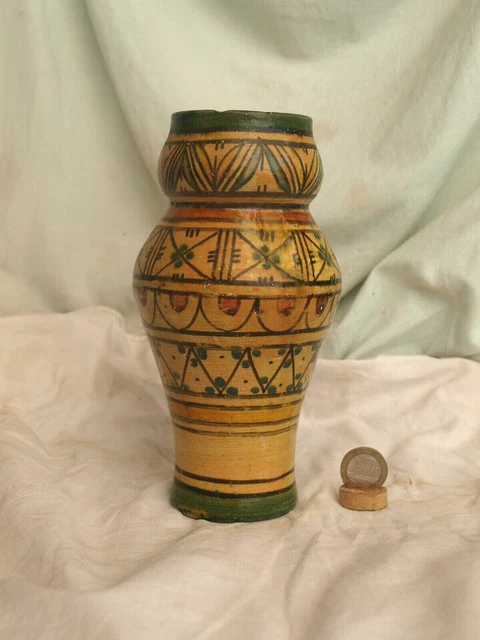 VASE ANCIEN SAFI signé MAROC MAGHREB African ART NORD AFRICAIN ...