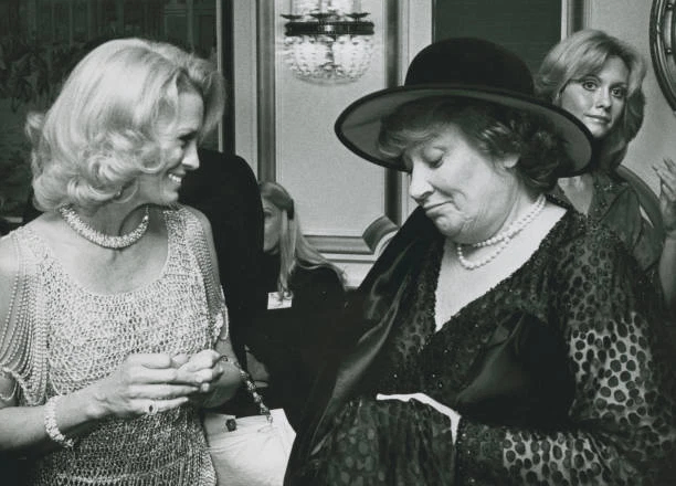 POLITICIAN BELLA ABZUG and actress Angie Dickinson at 'National Tr- Old ...
