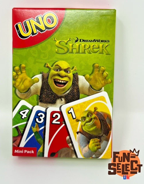 MCDONALDS HAPPY MEAL Toy UNO DreamWorks SHREK mini pack card game £3.99 ...