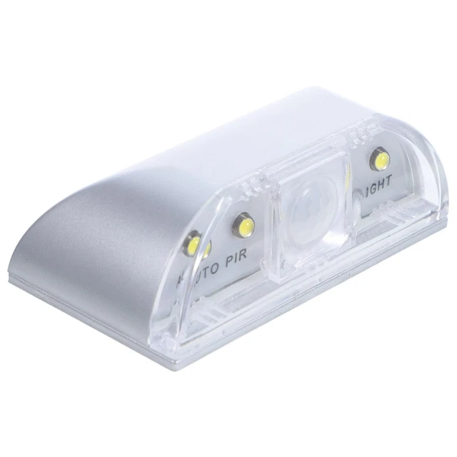 SMART LED NIGHT Light with Infrared PIR Motion Sensor Plastic Auto ...