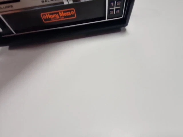 VINTAGE HARRY MOSS London Model No. 326 8-Track Car Stereo Player ...