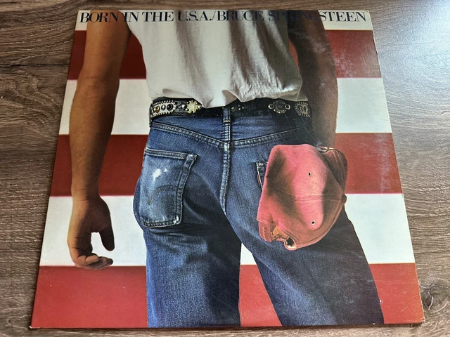 BRUCE SPRINGSTEEN BORN In The USA Vinyl LP 1984 Columbia Records ...