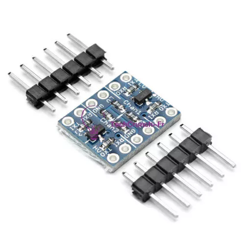 5PCS 5V TO 3.3V Two Channel IIC I2C Logic Level Converter Bi ...