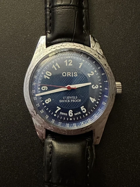 MONTRE LUXE HOMME swiss made ORIS mécanique 17 Jewels en très bon état ...