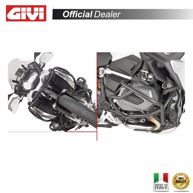 GIVI TN5128 BLACK Tubular Engine Guard Protection For BMW R1250GS ...