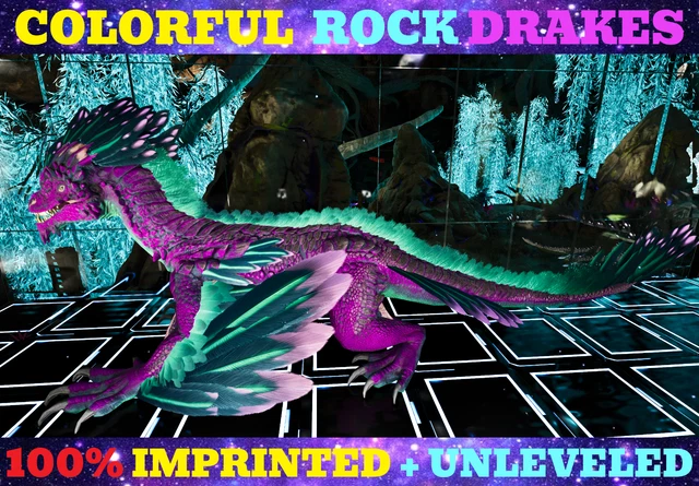 ROCK DRAKE [ORIGINALS/NON-CLONE] ARK Survival Ascended ASA PVE PC/XBOX ...