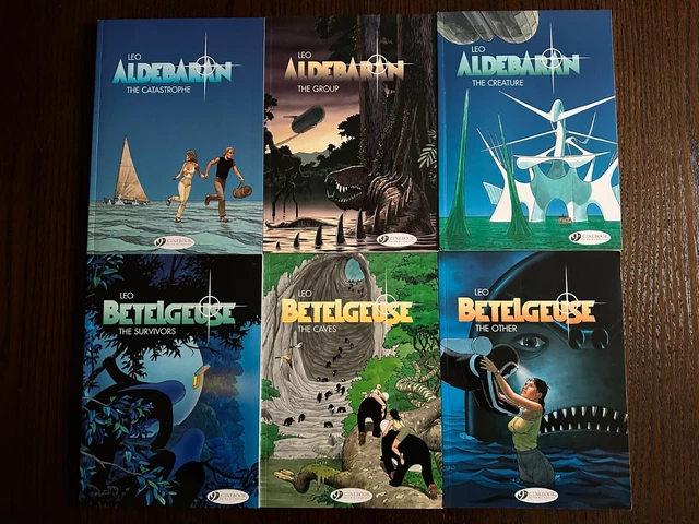 LEO BETELGEUSE/ALDEBARAN 6 Book Collection Cinebook VGC £24.99 ...