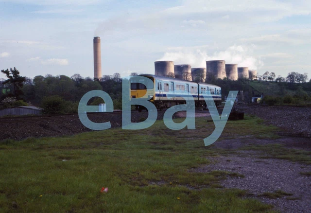 35MM RAILWAY SLIDE of Class 150 DMU 150122 @ Trent Junction Copyright ...