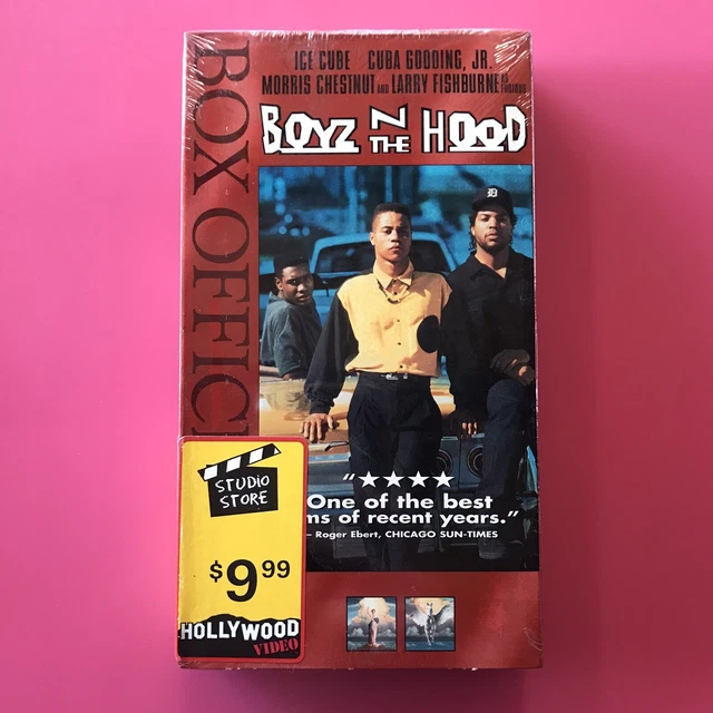 BOYZ N THE Hood New Sealed VHS Box Office Hits Edition Ice Cube Hip Hop ...