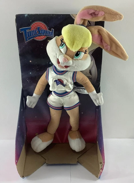 Vtg 1996 Warner Bros Space Jam Lola Bunny In Team Basketball Outfit Plush 14 H 301 86
