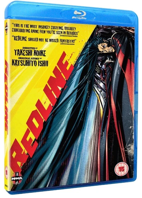 REDLINE BLU-RAY TAKESHI Koike Anime Manga Katsuhito Ishii Story UK ...
