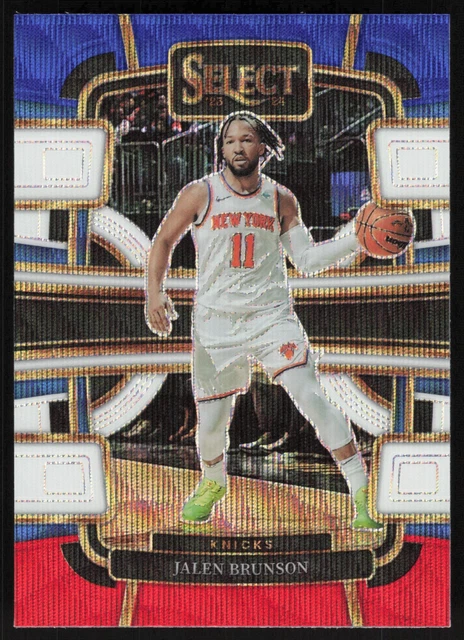 2023 24 Atrio Panini Select Rosso Bianco Blu Wave Prizm Jalen Brunson
