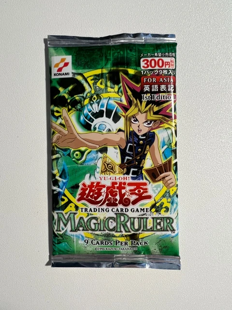 YUGIOH MAGIC RULER 1st Edition Booster Pack Sealed Asian-English #7 $100.00 - PicClick AU