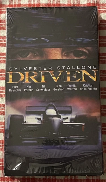 DRIVEN (VHS, 2001) Sylvester Stallone Burt Reynolds Racing Movie Action ...
