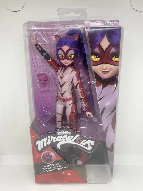 MIRACULOUS LADYBUG LADY Purple Tigress Figure £21.99 - PicClick UK
