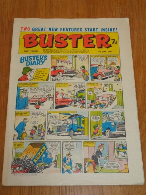 BUSTER 3RD JUNE 1967 Fleetway British Weekly Comic* EUR 9,94 - PicClick FR